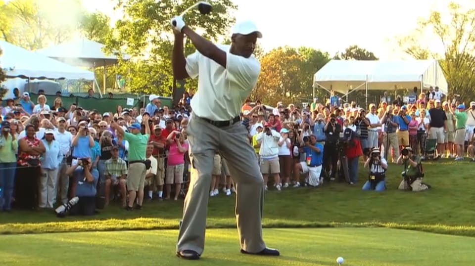 Michael Jordan's golf swing analysis